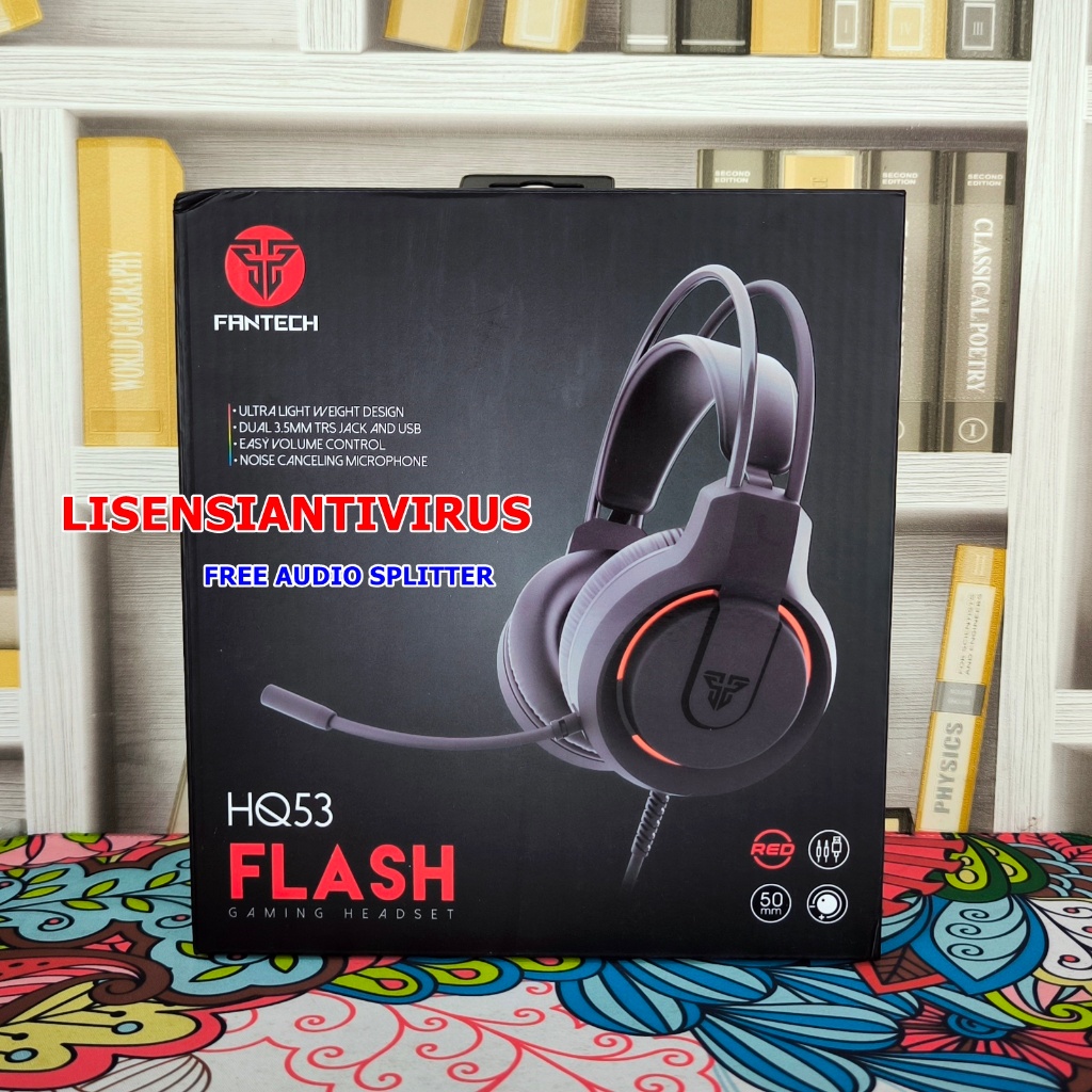 Jual Headset Fantech FLASH HQ53 Headset Gaming Mobile Free Audio ...