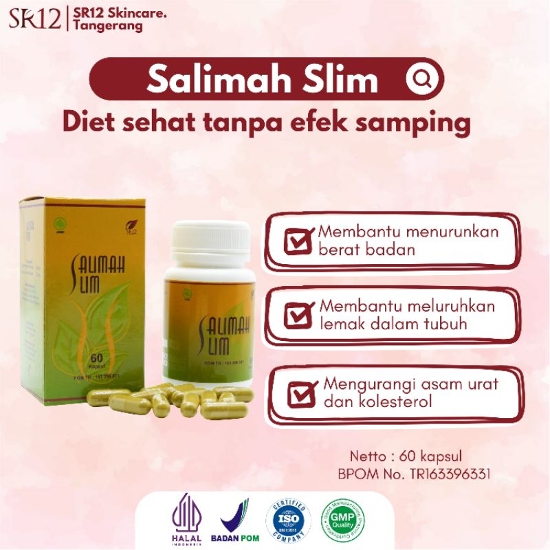 Jual SALIMAH SLIM SR12 / OBAT DIET AMPUH / PELANGSING HERBAL / OBAT ...