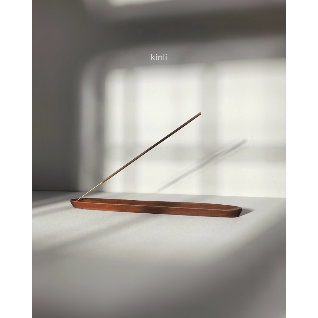 Jual sadhana wooden incense stick holder burner tempat dupa kayu ...