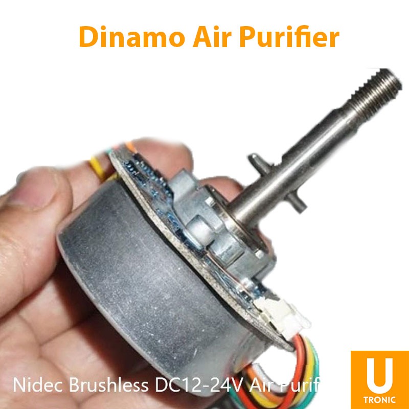 Jual Dinamo Air Purifier Nidec Brushless Motor DC12-24V 950rpm (8358 ...