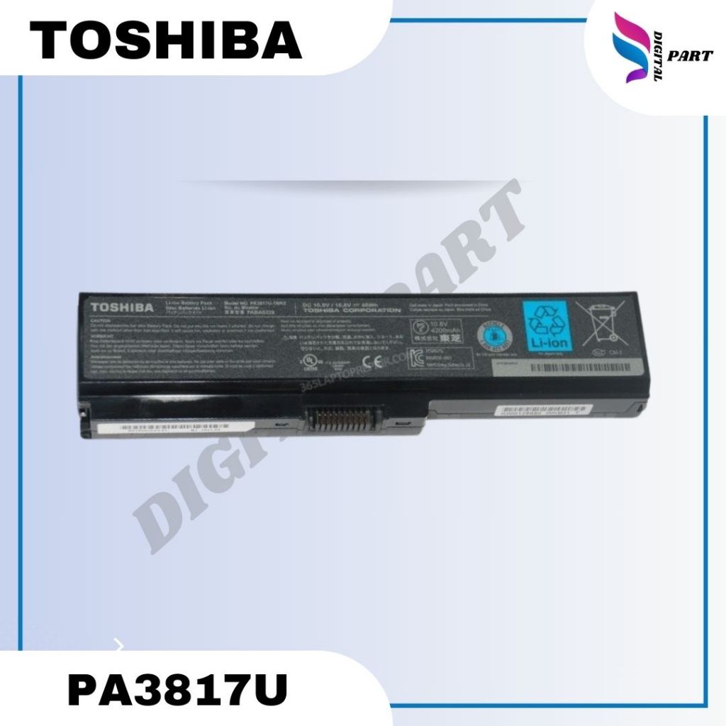 Jual Baterai Original Toshiba PA3817U-1BRS PA3817 | Shopee Indonesia