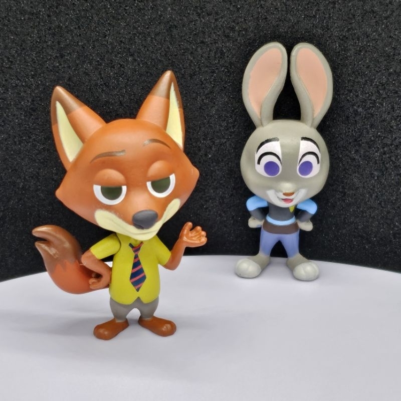 Jual Zootopia disney 100 Nendoroid NiCK ORIGINAL action figure | Shopee ...