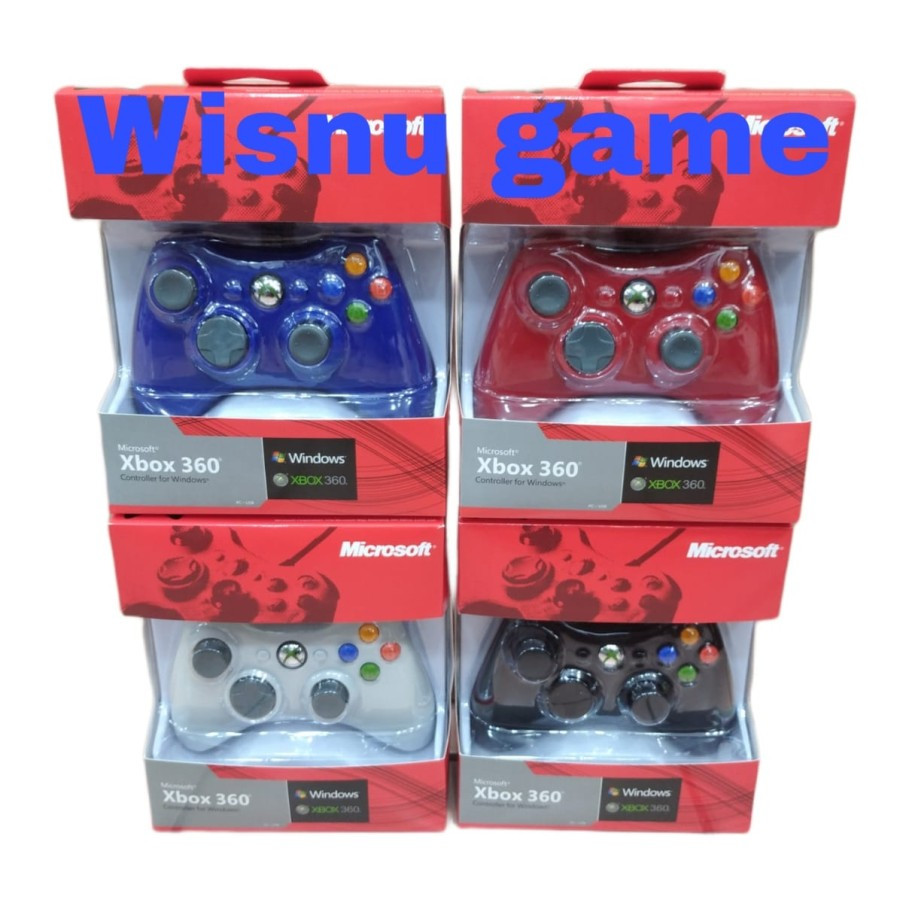 Jual Stick Xbox 360 Stik Xbox 360 Wired USB Compatible PC Laptop ...