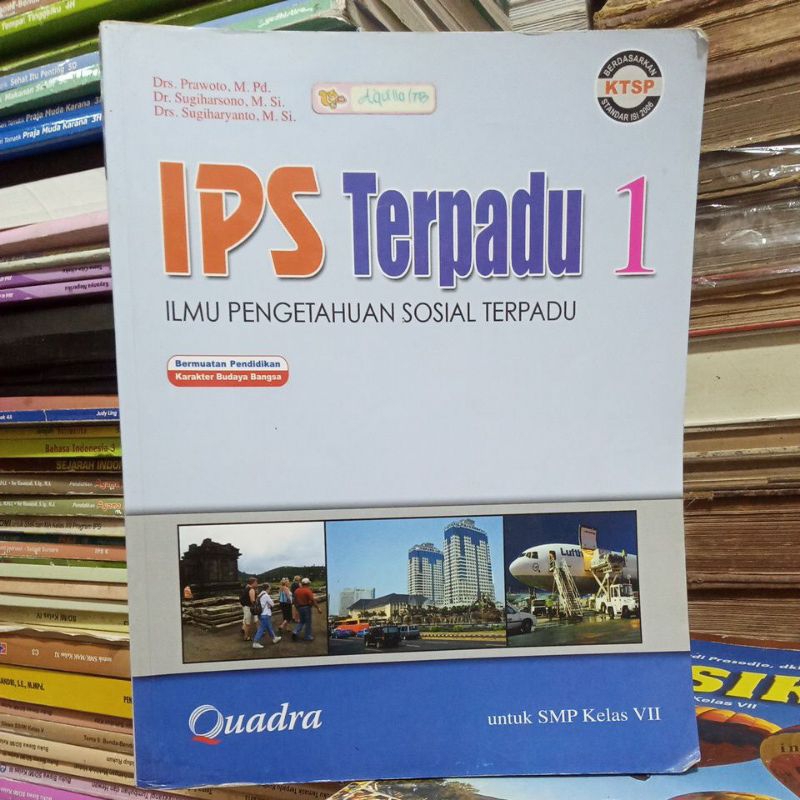 Jual BUKU IPS TERPADU KELAS VII SMP QUADRA | Shopee Indonesia