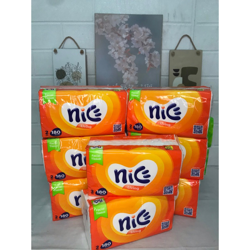 Jual TISSU NICE 180 Sheets ( 8 pack ) | Shopee Indonesia
