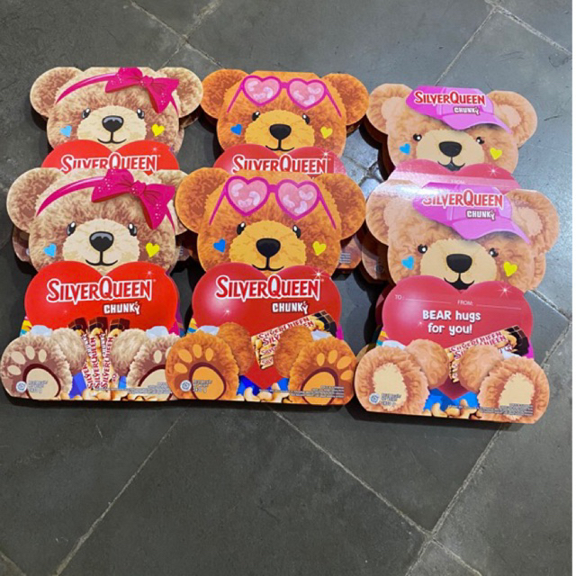 Jual READY STOCK!! silverqueen coklat special edition bear silver queen ...