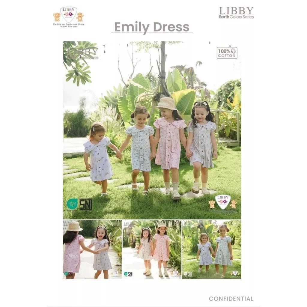 Jual Libby Emily Dress (1 pcs) | Shopee Indonesia