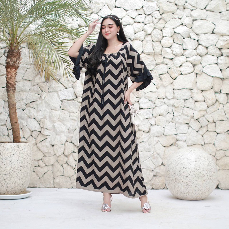 Jual DASTER ANDIN REMPEL ZIKZAK FUJI || RAYON SUPER GRADE A || MODEL ...