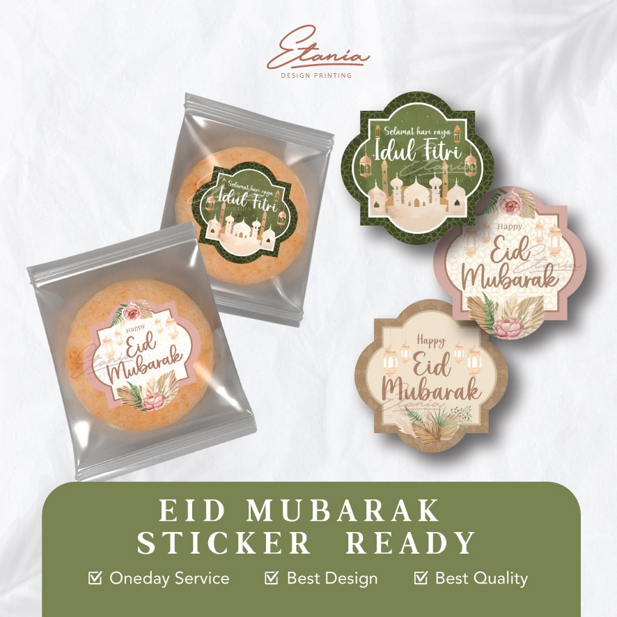 Jual Sticker Idul Fitri Ramadhan Lebaran Eid Label Tag Parcel Hampers ...
