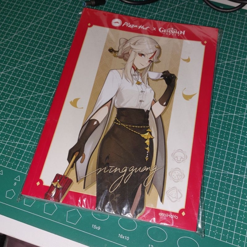 Jual [READY] Genshin Impact x Pizza Hut 2023 Ningguang Notebook Limited ...