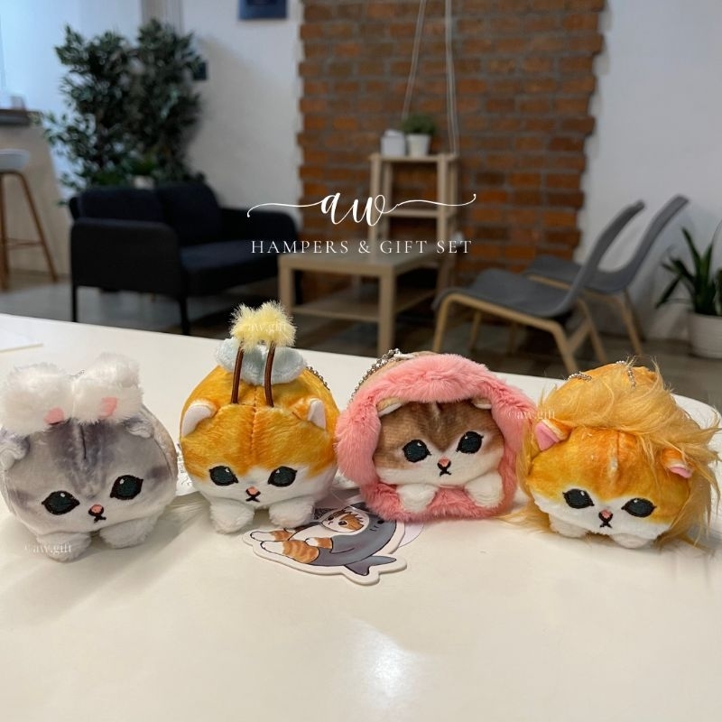 Jual GANTUNGAN KUNCI MOFUSAND / KUCING HIU KARAKTER / BONEKA ANIME MEOW ...
