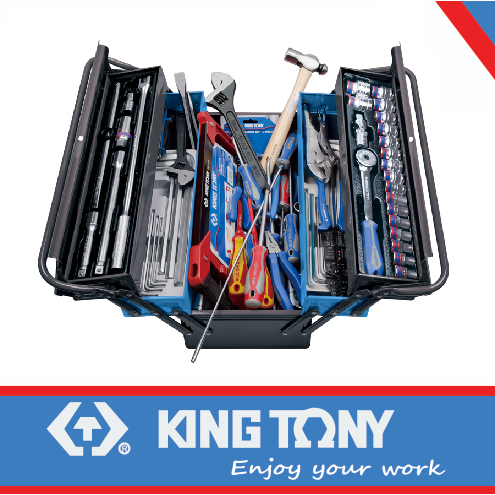 Jual 132PC CANTILEVER TOOL BOX SET METRIC & IMPERIAL - KING TONY 9A05 ...
