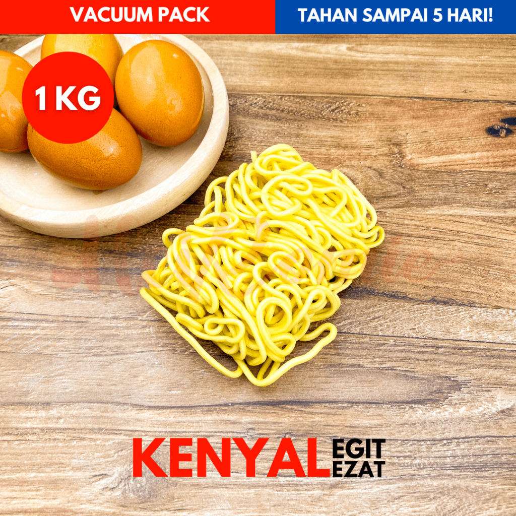 Jual Vacuum Pack Mie Hokian Lomie Hokkian 1 Kg | Shopee Indonesia