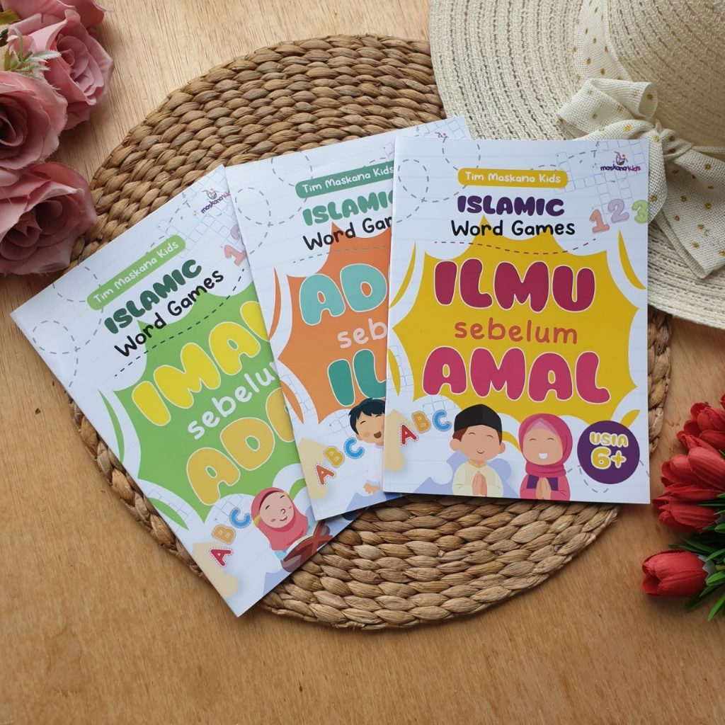 Jual Buku Islamic Word Games Iman Ilmu Adab Amal 3 Buku | Shopee Indonesia