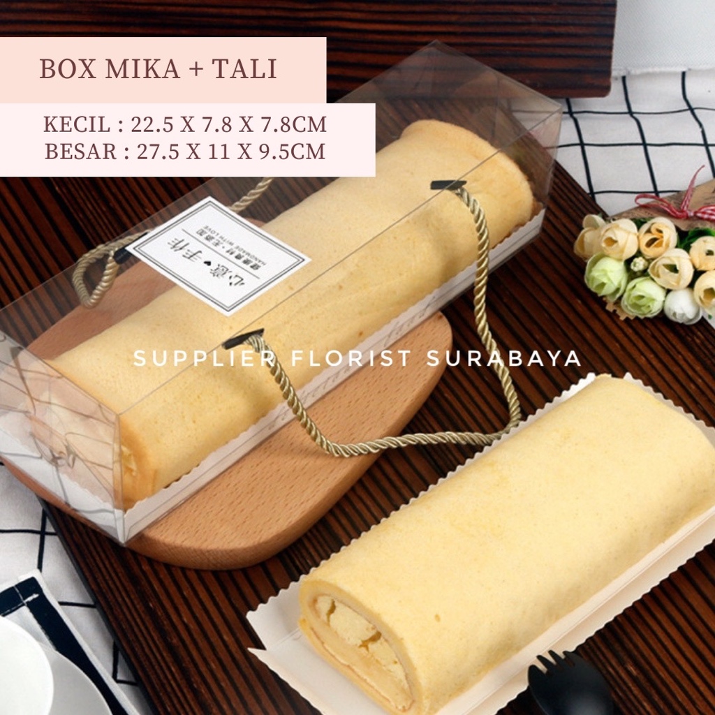 Jual [10 BIJI] BOX KUE MIKA TALI 27,5 X 11 X 9,5 KOTAK HAMPERS GIFT 22 ...