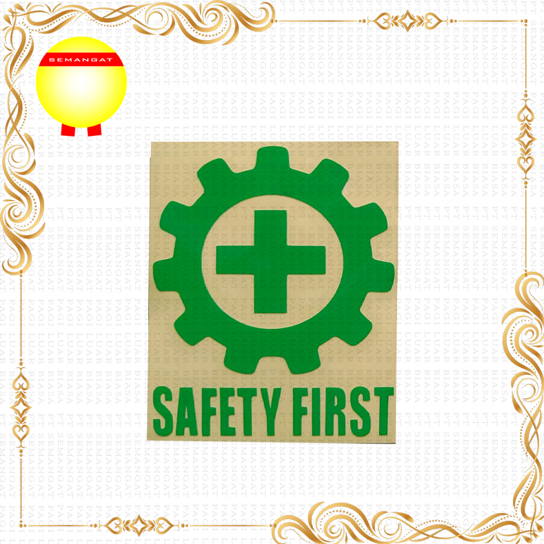 Jual Sticker Logo K3 Safety First | Shopee Indonesia