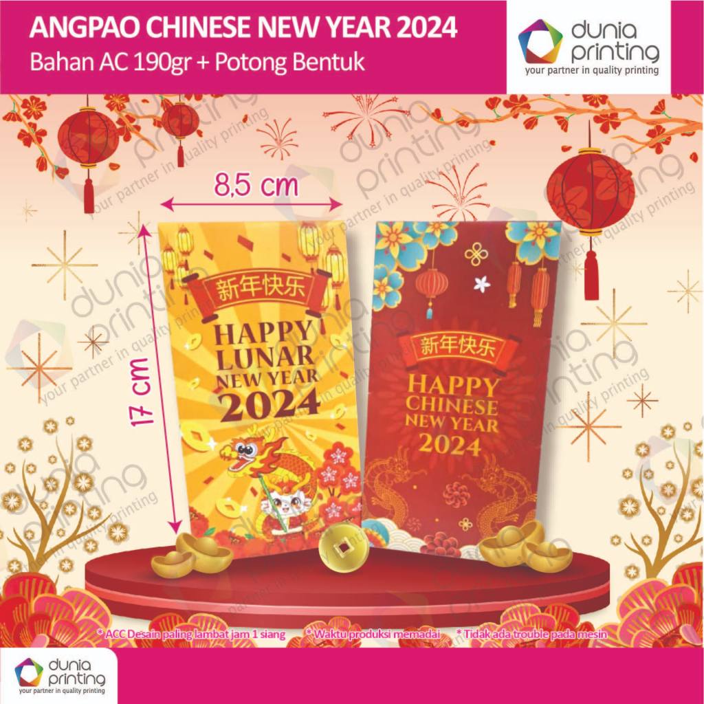 Jual Angpao Chinese New Year // Angpao Imlek Custom Print Design Nama ...