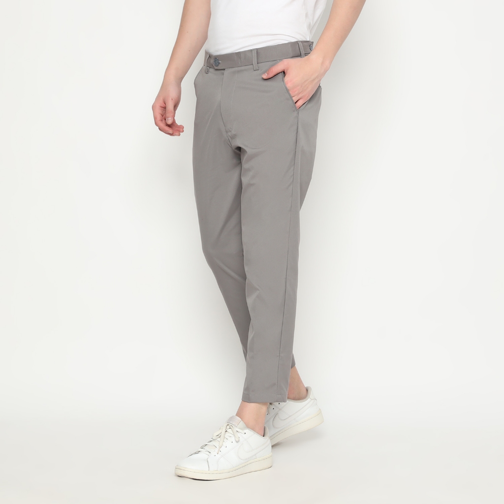 Jual MEVANO ANKLE CHINOS PANTS LIGHT GREY/ANKLE PANTS CHINOS ABU MUDA ...