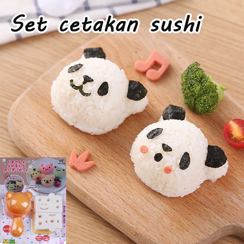 Jual 【Cetakan sushi】cetakan sushi praktis cetakan onigiri cetakan sushi ...