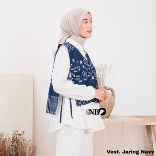 Jual Vest Batik Modern Motif Kekinian Outer Batik Vest Batik Katun ...