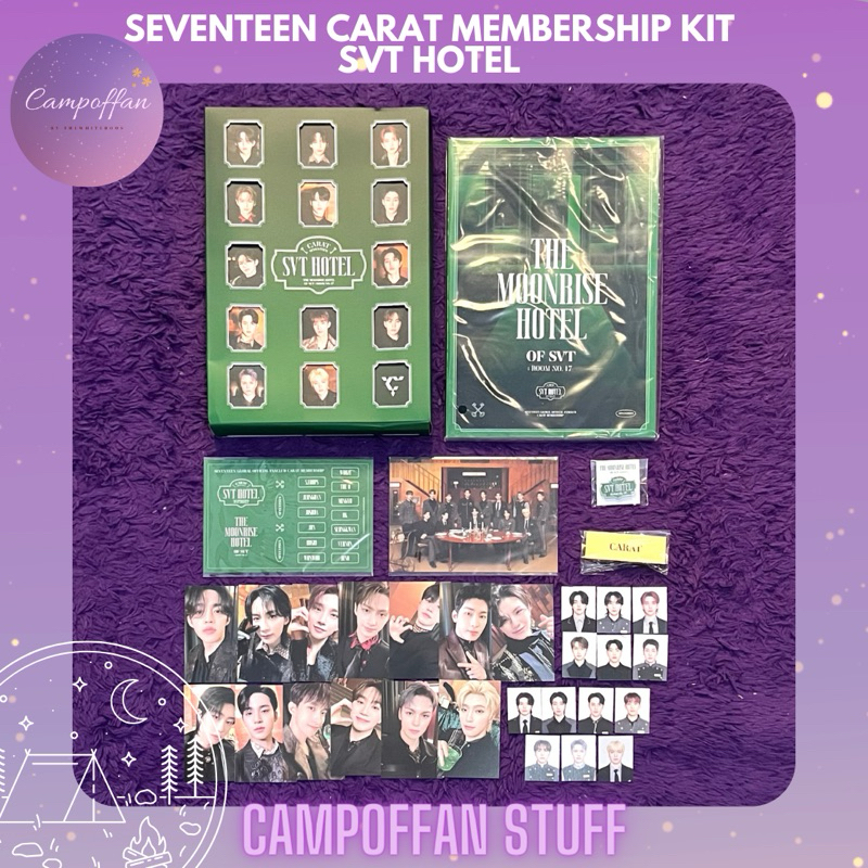 Jual [READY] SEVENTEEN CARAT MEMBERSHIP KIT SVT HOTEL • PHOTOBOOK ...