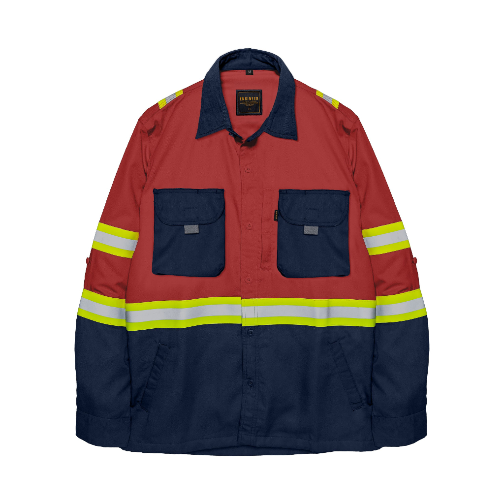 Jual Engineer Workwear - Kemeja Keselamatan Kerja High Visibility ...