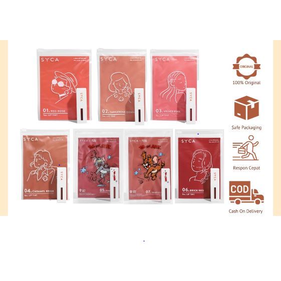 Jual SYCA Liptint Original All Varian Color | Shopee Indonesia