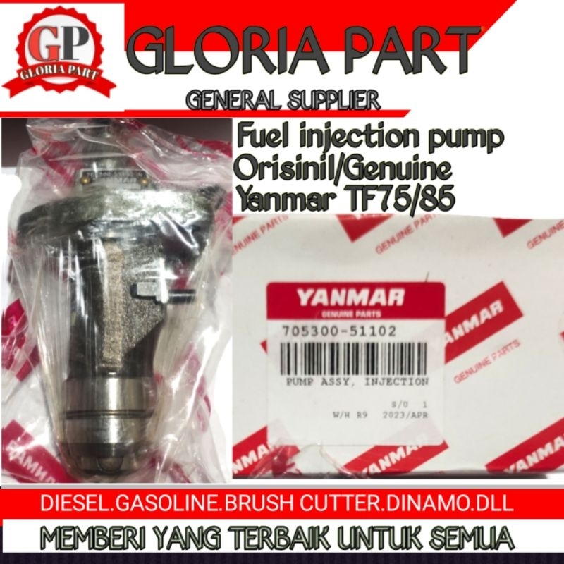 Jual Bosh pomp assy (Fuel injection pump assy) TF75/85 YANMAR GENUINE ...