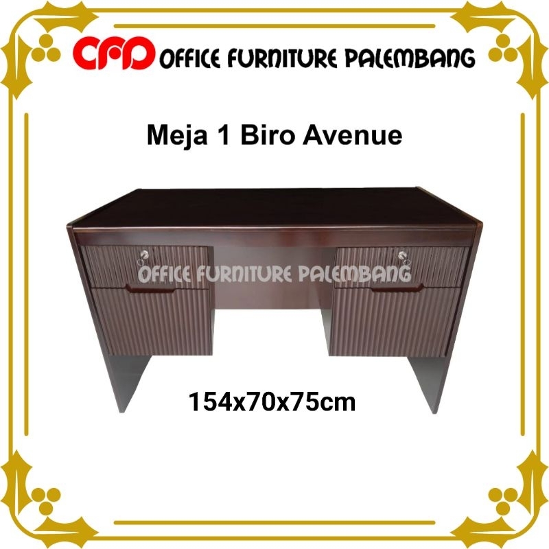 Jual meja kantor avenue 1 biro meja kerja kayu solid meja direktur ...