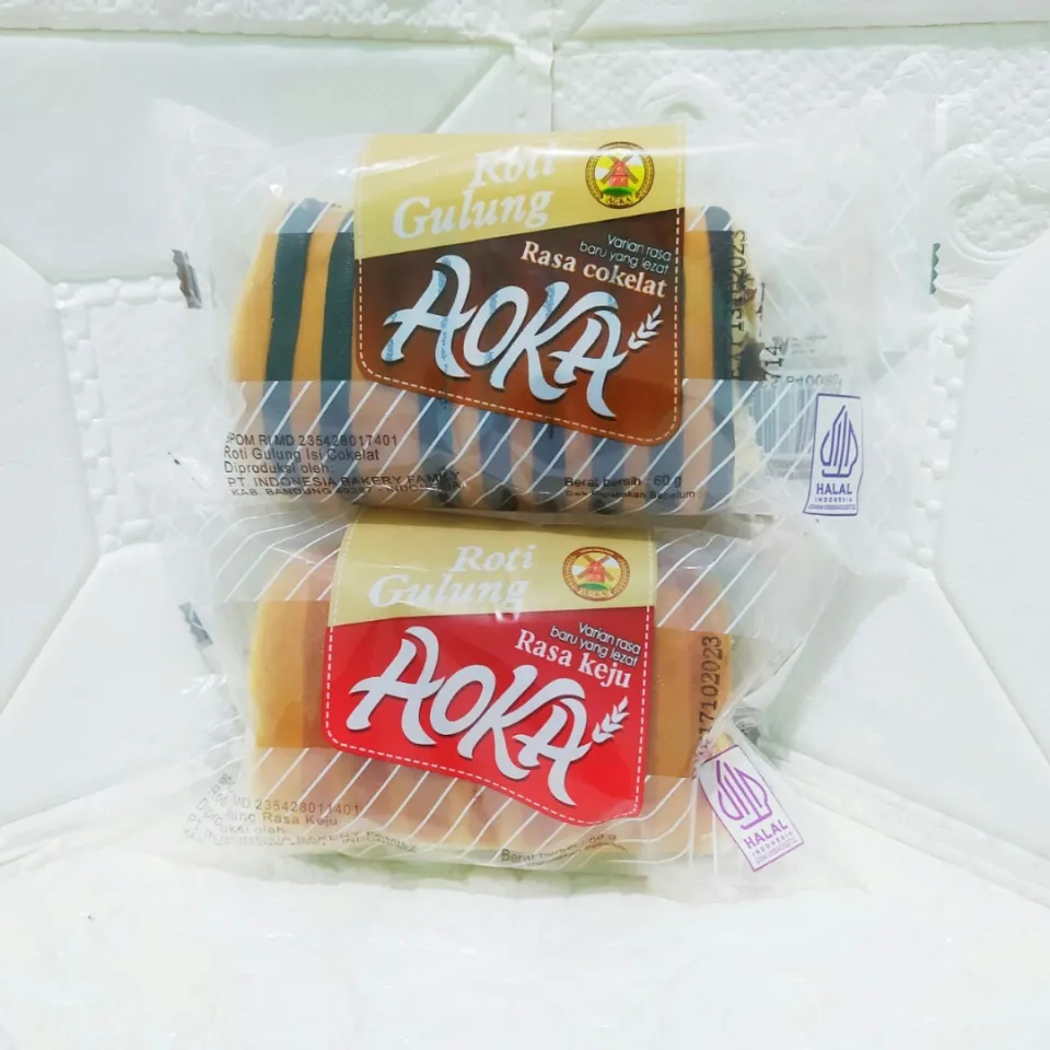 Jual Aoka Roti Gulung [60gr] | Shopee Indonesia