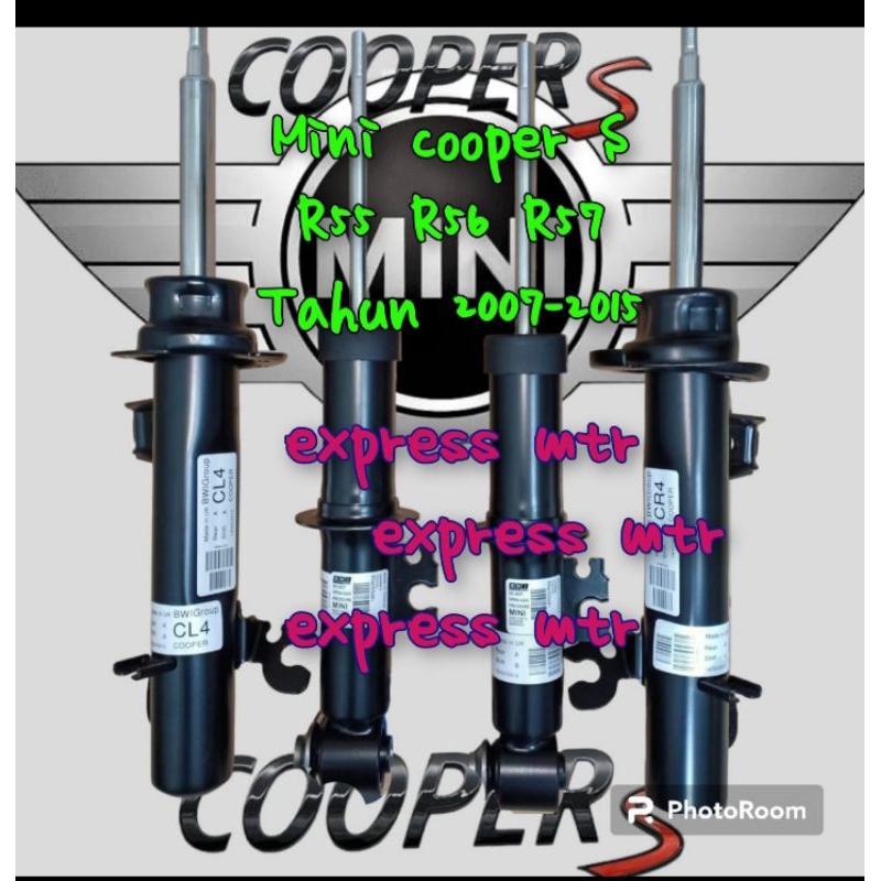 Jual shockbreaker absorber mini Cooper s R56-R60 depan & belakang tahun ...