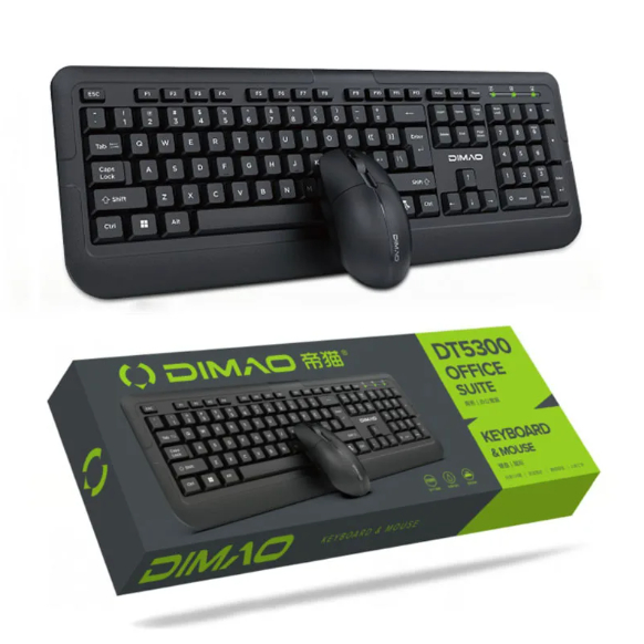 Jual Dimao Keyboard Mouse combo Set Desktop Laptop Business Office ...