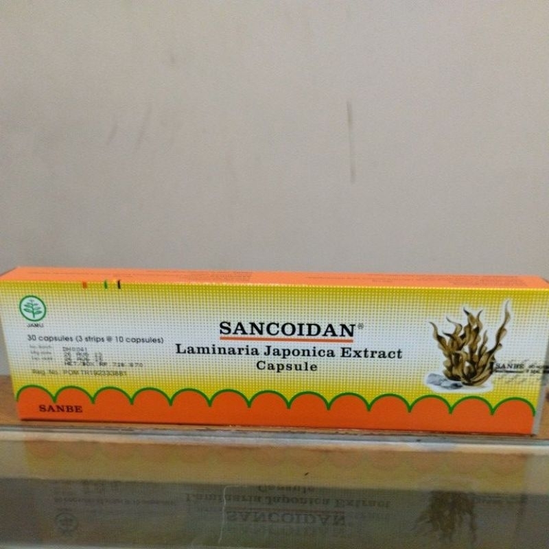 Jual Sancoidan Strip Isi 10Kapsul / Untuk Daya Tahan Tubuh | Shopee ...