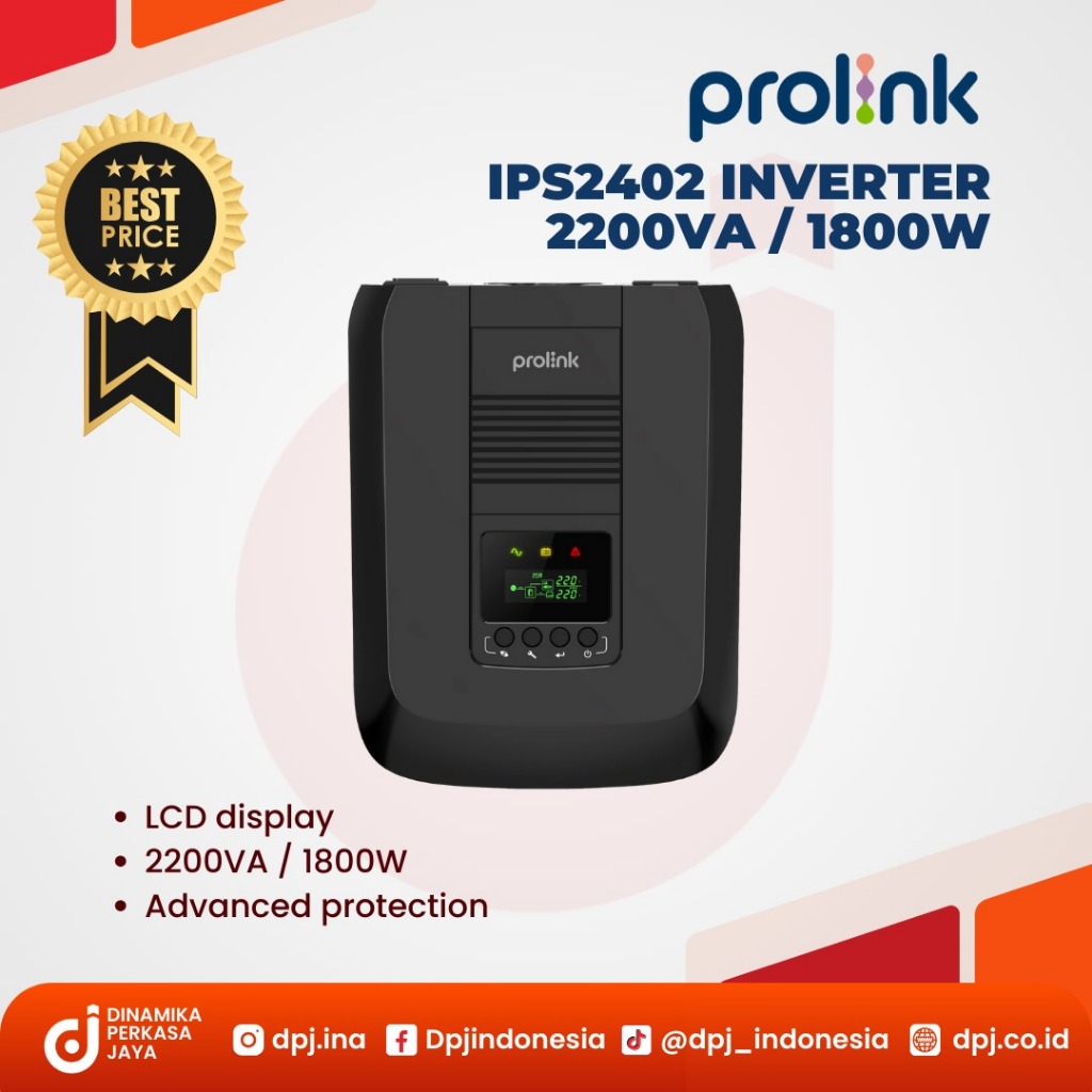 Jual Prolink Inverter IPS2402 penganti IPS2400 2200va 1800watt ...