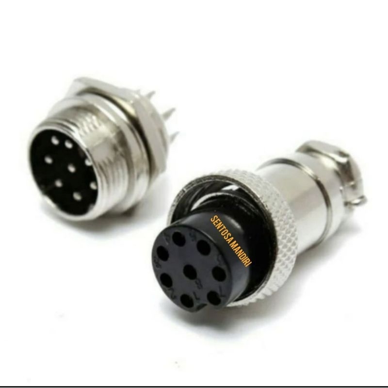 Jual Jeck Jek Jack Jak CB 8P Connector Konektor Soket CB 8 Pin | Shopee Indonesia
