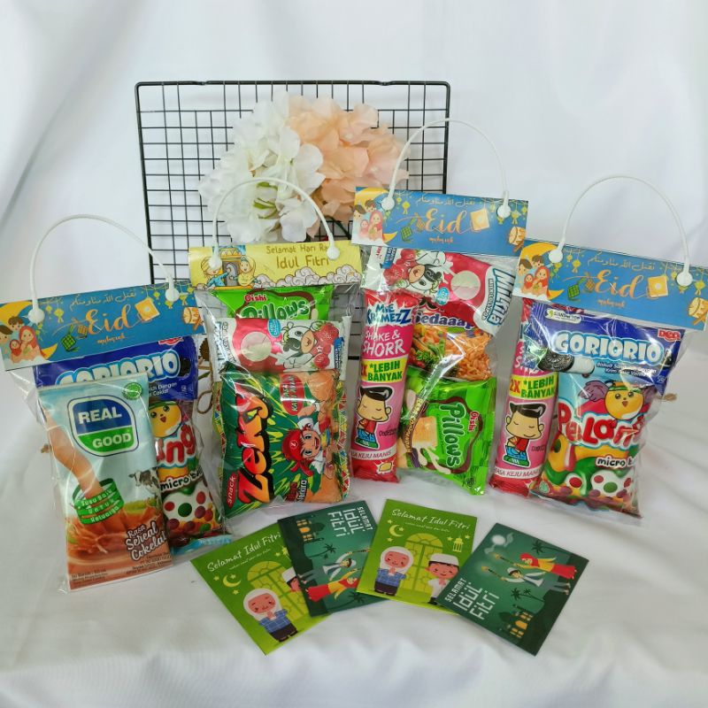 Jual Bingkisan Snack Lebaran Murah/Paket Snack Ultah Idul Fitri/Parcel ...