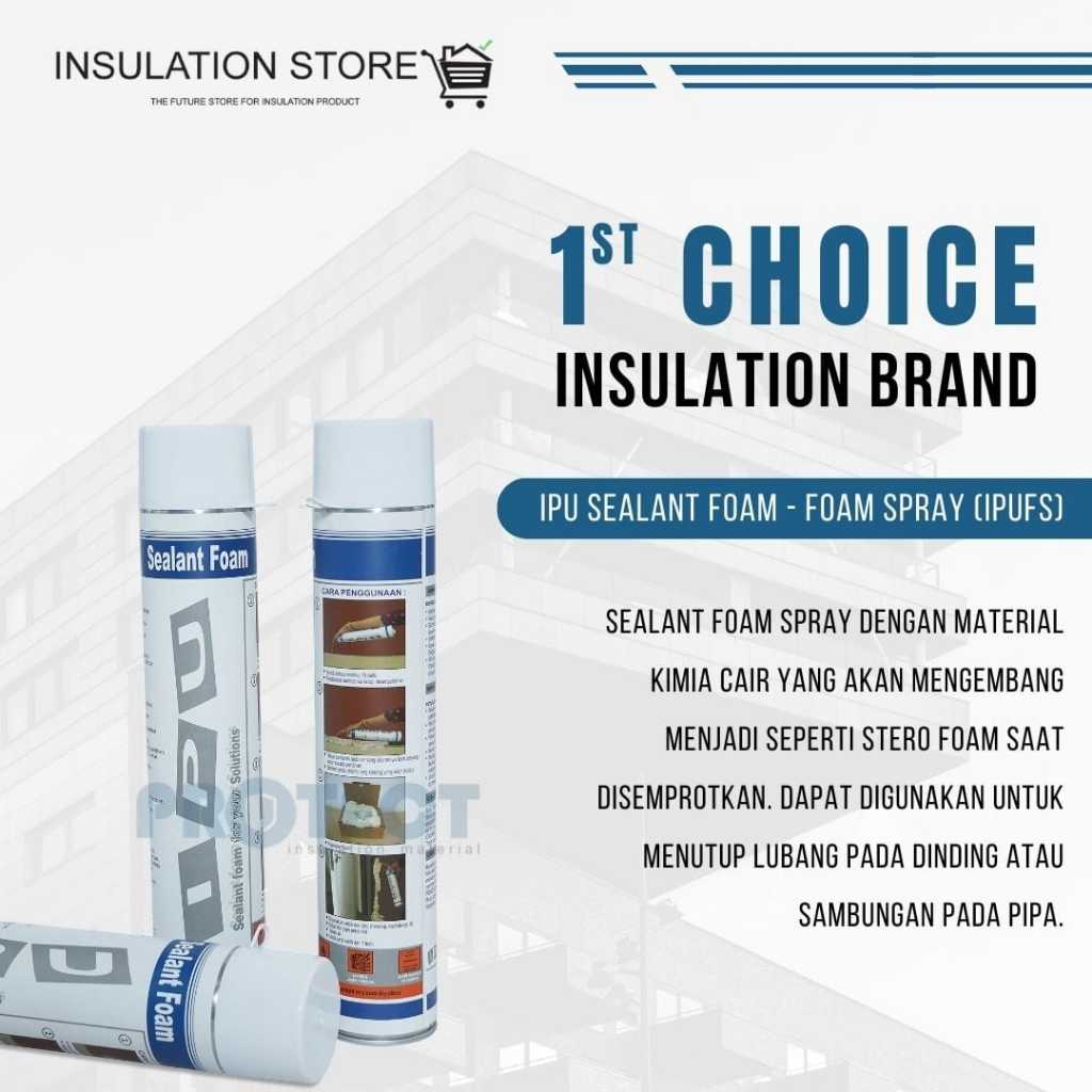 Jual Polyurethane PU - Sealant Foam IPU 750 ml | Shopee Indonesia