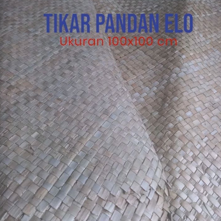 Jual Tikar Pandan Kecil Karpet Elo 100×100cm Samak Piknik Traveling ...