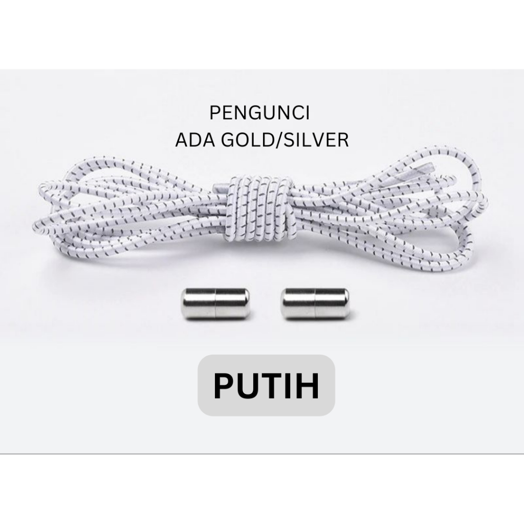 Jual TALI SEPATU ELASTIS SUPER PREMIUM SHOE LACES TALI SEPATU INOVATIF ...