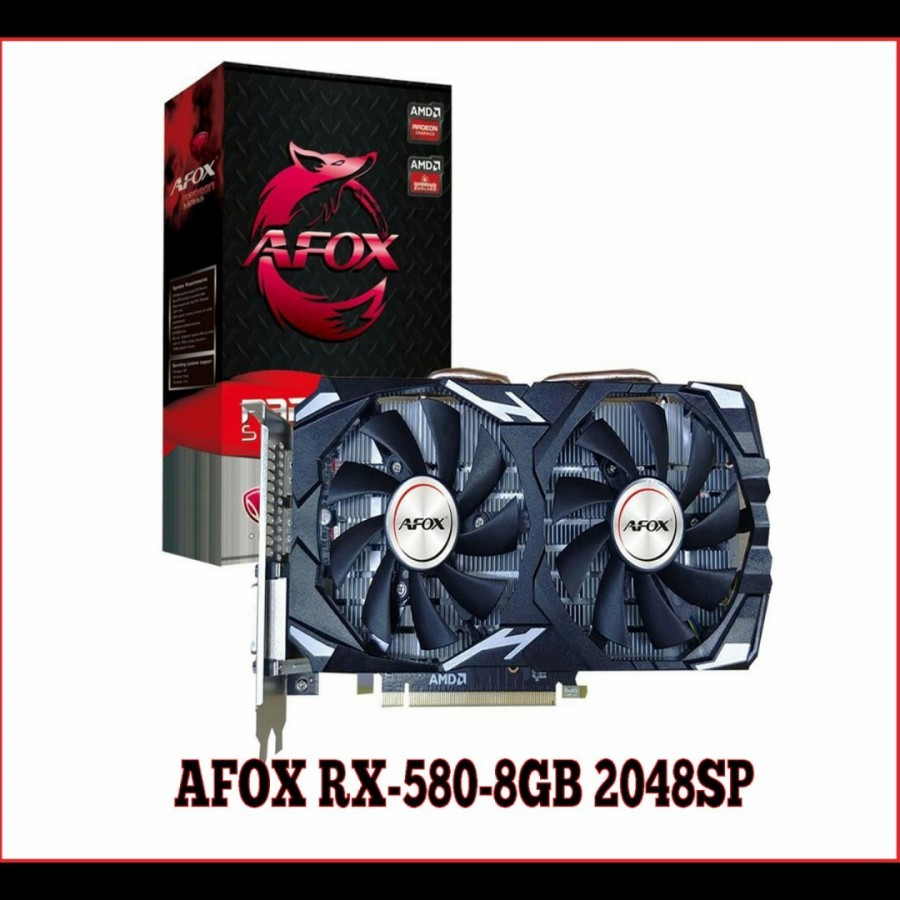Jual VGA Afox RX 580 8GB 2048SP DDR5 - AFOX Radeon RX 580 8GB DDR5 ...