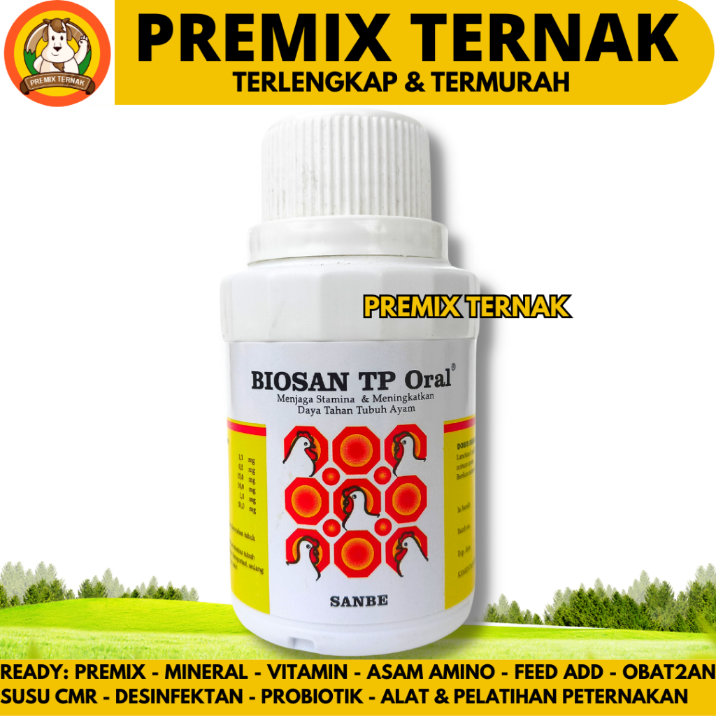 Jual BIOSAN TP ORAL 100ml - Meningkatkan Stamina Daya Tahan Ayam Unggas ...