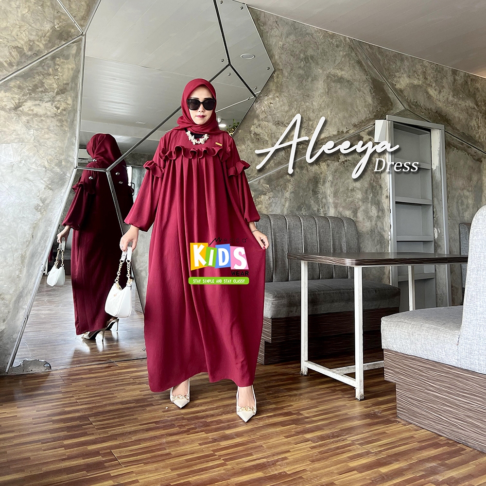 Jual Aleeya Dress couple mom&kids HARGA TERPISAH | Shopee Indonesia