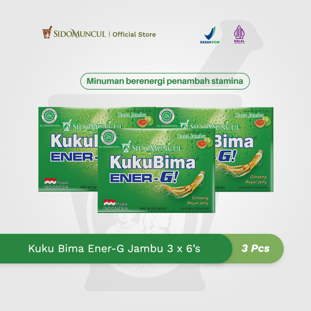 Jual Kuku Bima Ener-G Jambu 3x6's - Minuman Berenergi Penambah Stamina ...