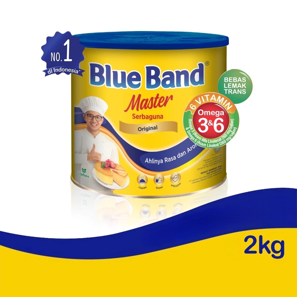 Jual Blue Band Master Serbaguna 2kg Blueband | Shopee Indonesia