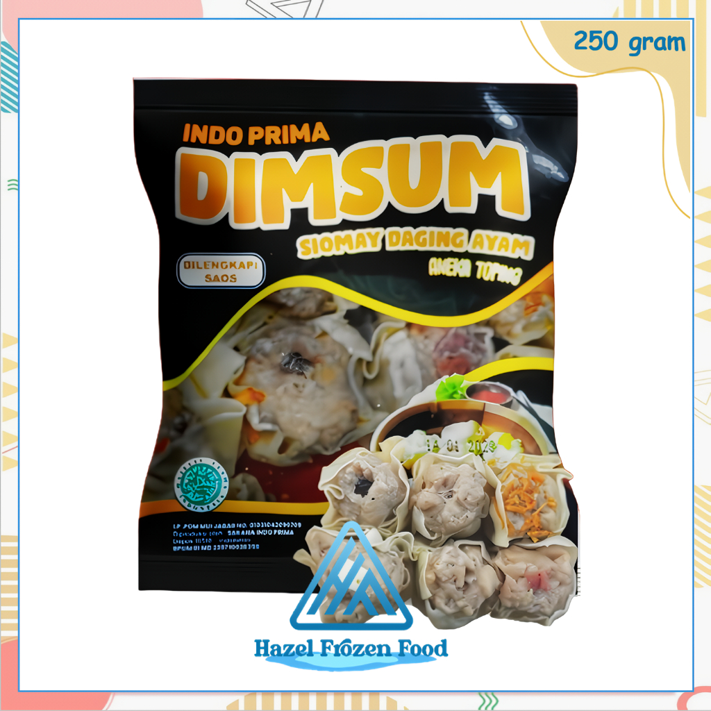Jual Indo Prima Dimsum Ayam 250 g Frozen Food Karawang | Shopee Indonesia