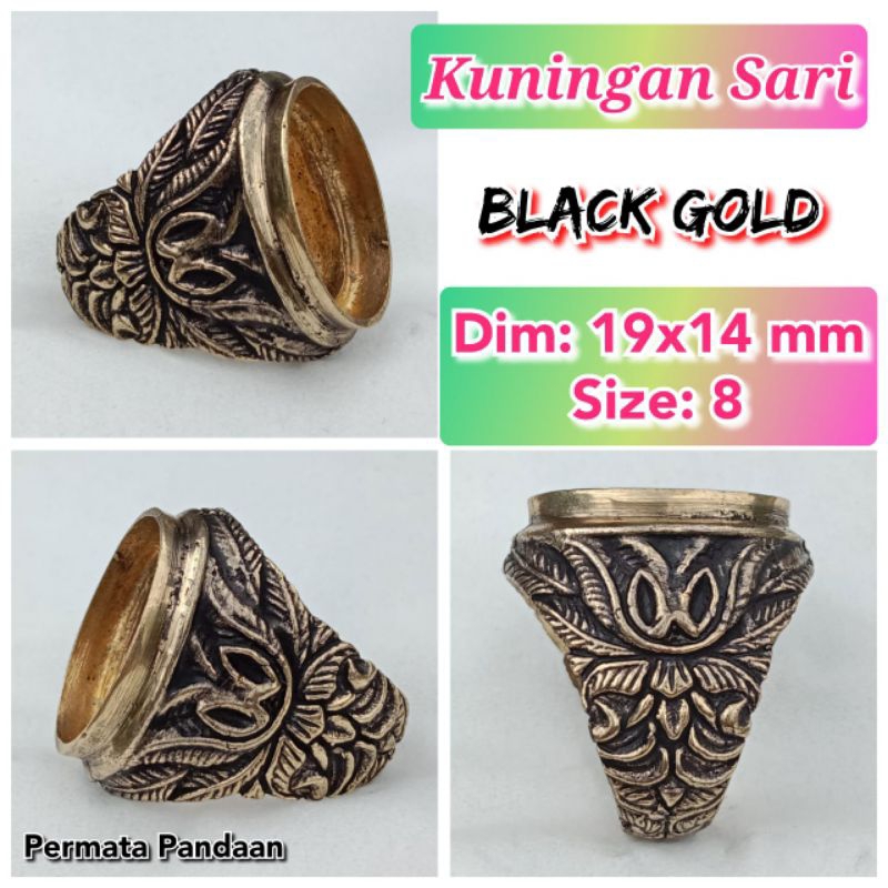 Jual emban batu akik dan permata Kuningan sari.21 | Shopee Indonesia