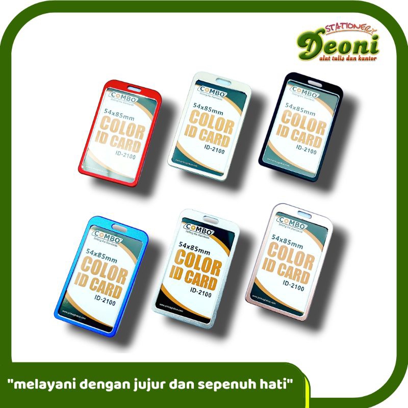 Jual Kangaro ID Card Aluminium 7044 Merah Silver Gold Rose Gold Biru ...