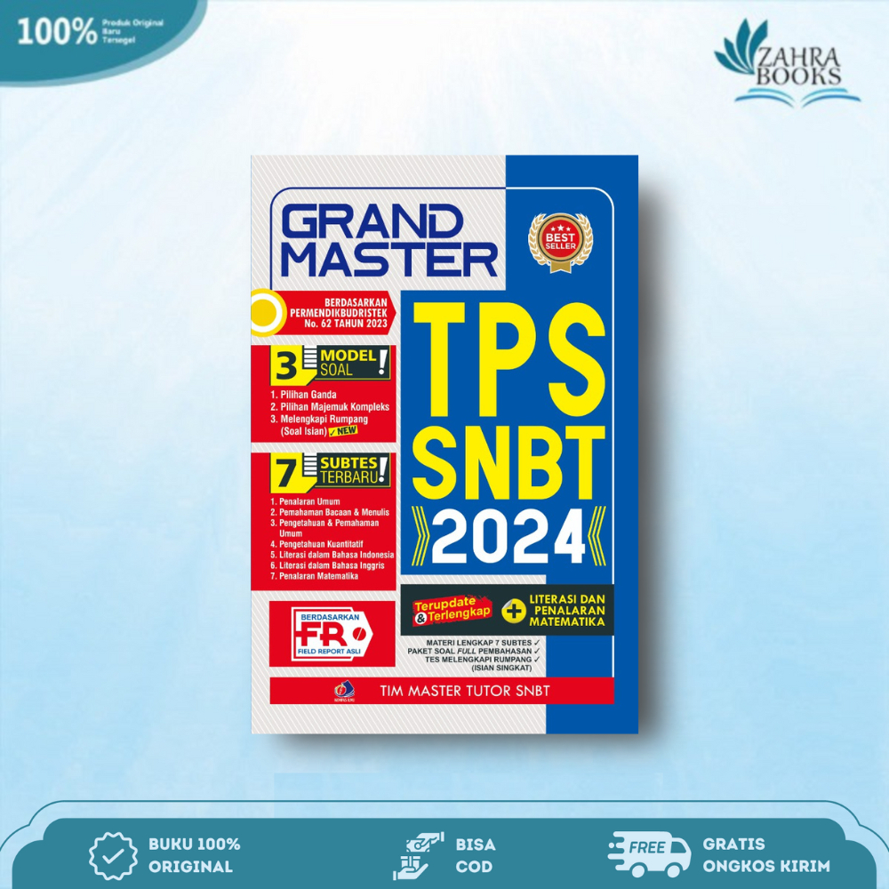Jual Buku Grand Master TPS SNBT 2024 - Kompas Ilmu | Shopee Indonesia