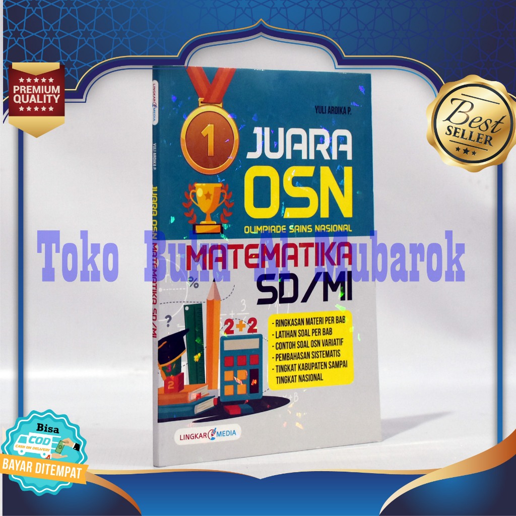 Jual ORI Buku OSN Matematika SD/MI Edisi Terbaru - Olimpiade Sains Nasional - Lingkar Media ...