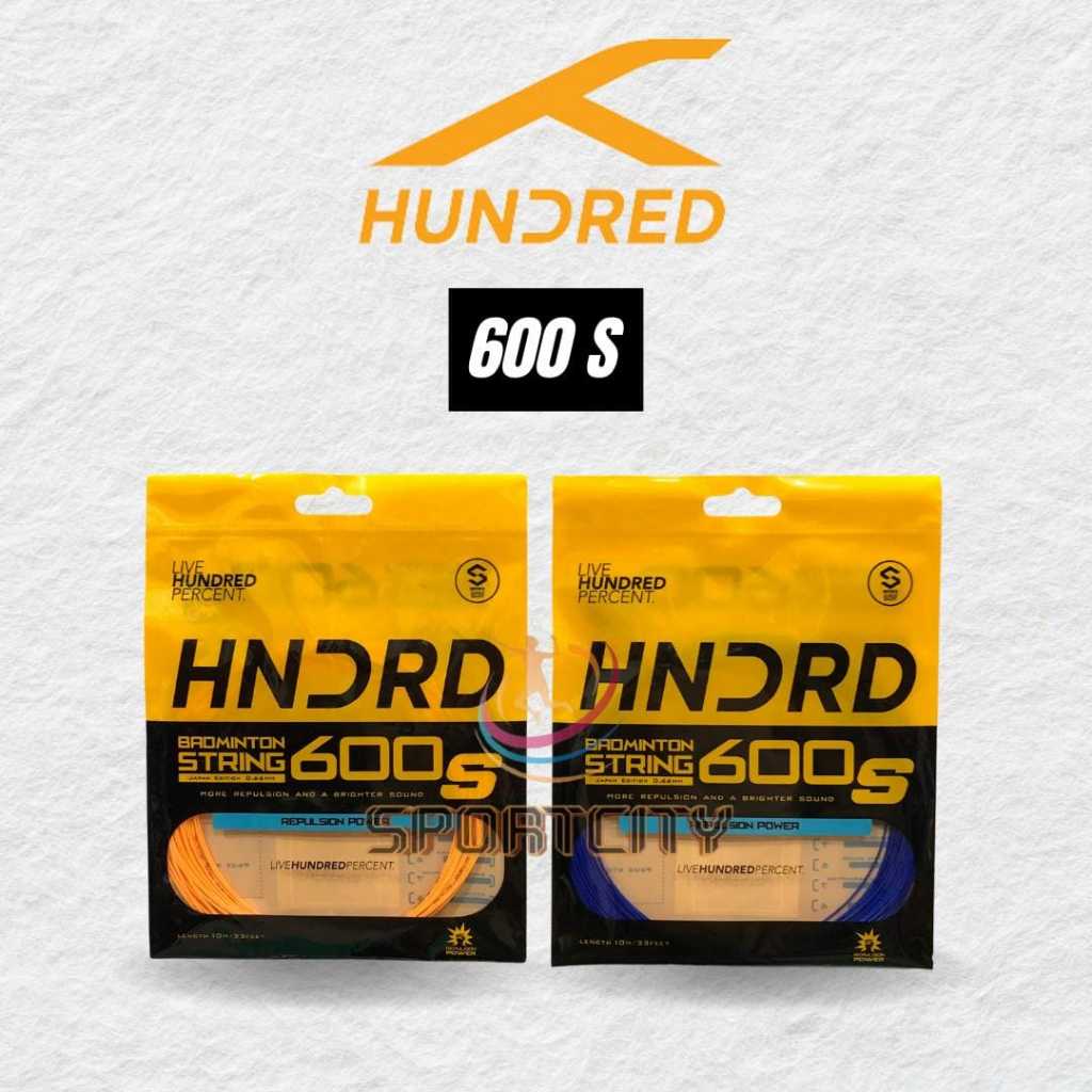 Jual Senar Raket Badminton HUNDRED HNDRD 600 S Original | Shopee Indonesia